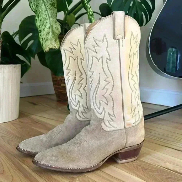 Justin Boots | Shoes | Vintage Justin Cowgirl Boots | Poshmark
